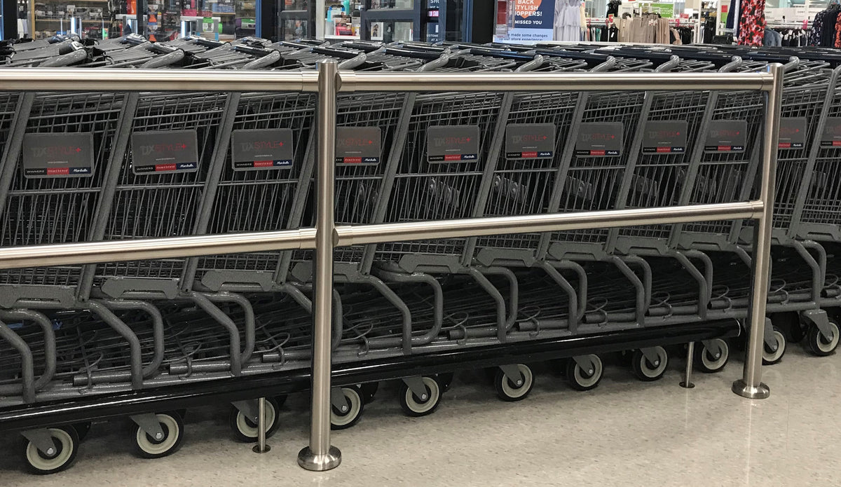 How to install cart corrals? – Gallery Metalworks