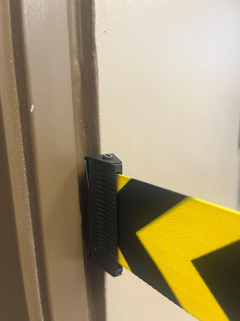 Small Profile Magnetic Wall Mounted Retractable Belt – Gallery Metalworks