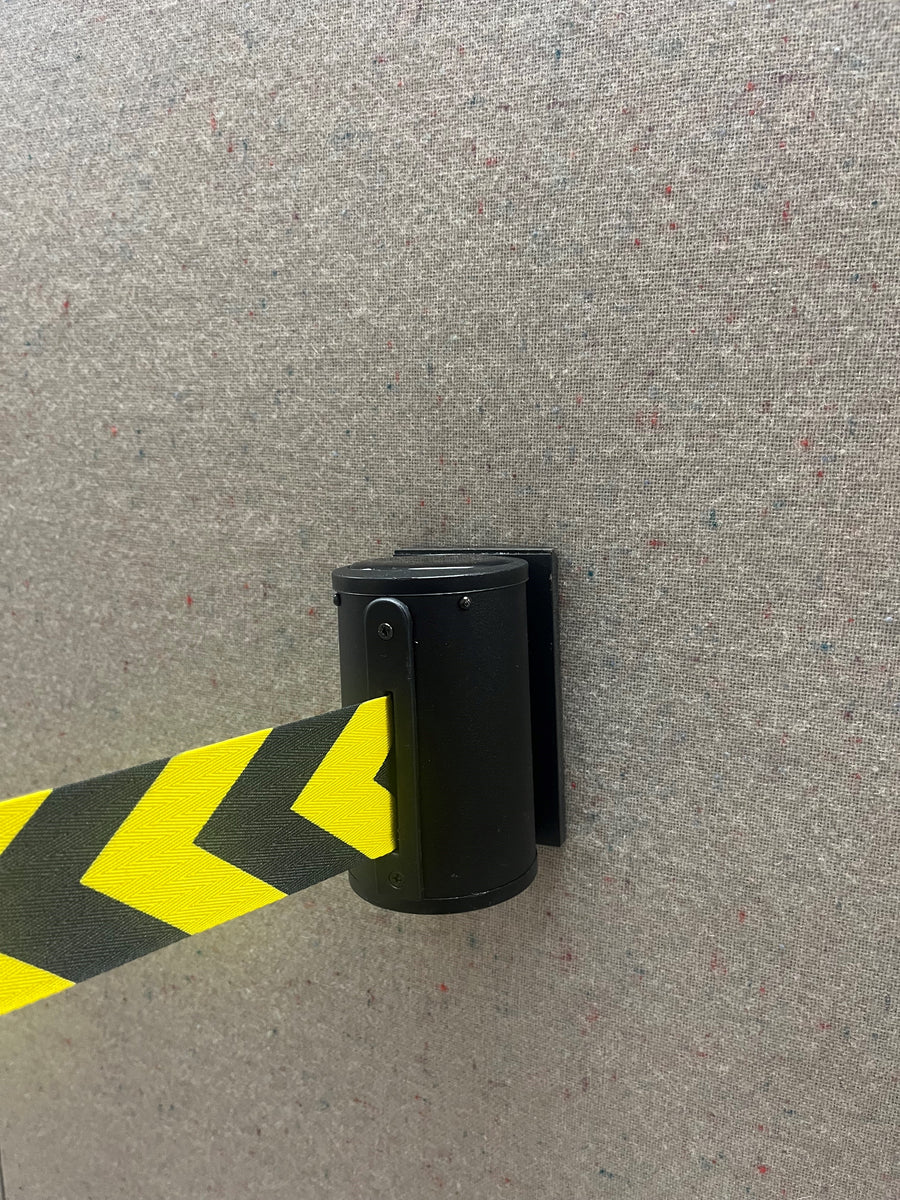 Small Profile Magnetic Wall Mounted Retractable Belt – Gallery Metalworks