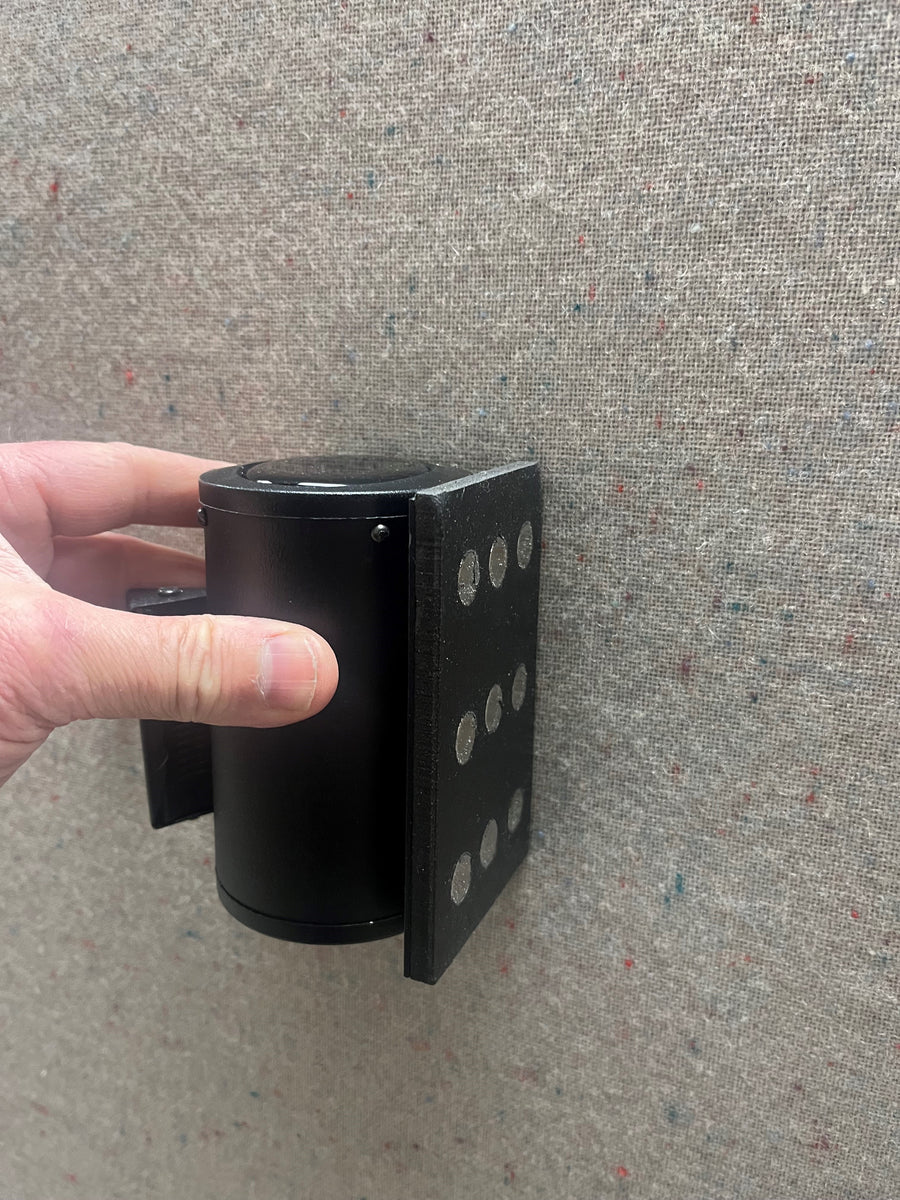 Small Profile Magnetic Wall Mounted Retractable Belt – Gallery Metalworks